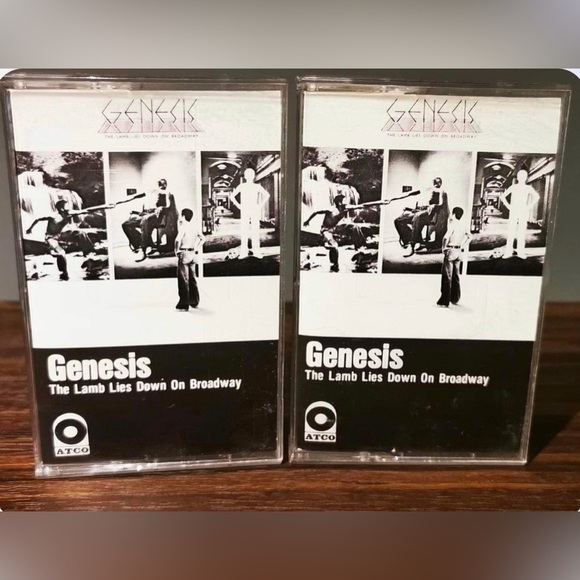 Genesis | Media | Genesis The Lamb Lies Down On Broadway Cassette ...